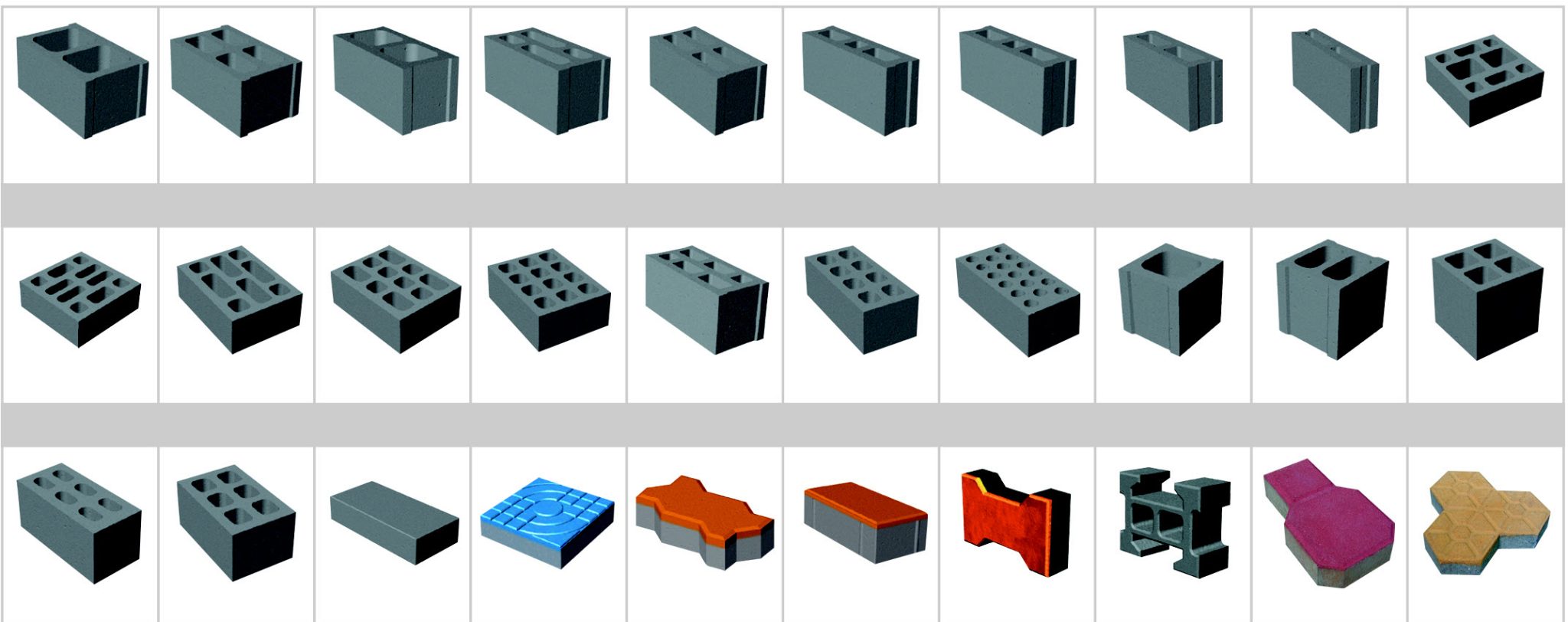 Solid Concrete Block Making Machine Samples | Blog for Concrete ...