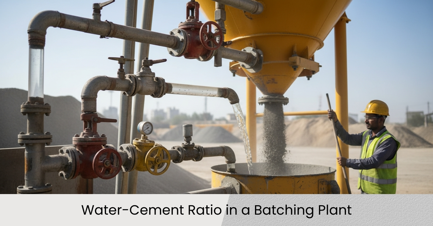 Water-Cement Ratio in a Batching Plant | Blog for Concrete Construction ...